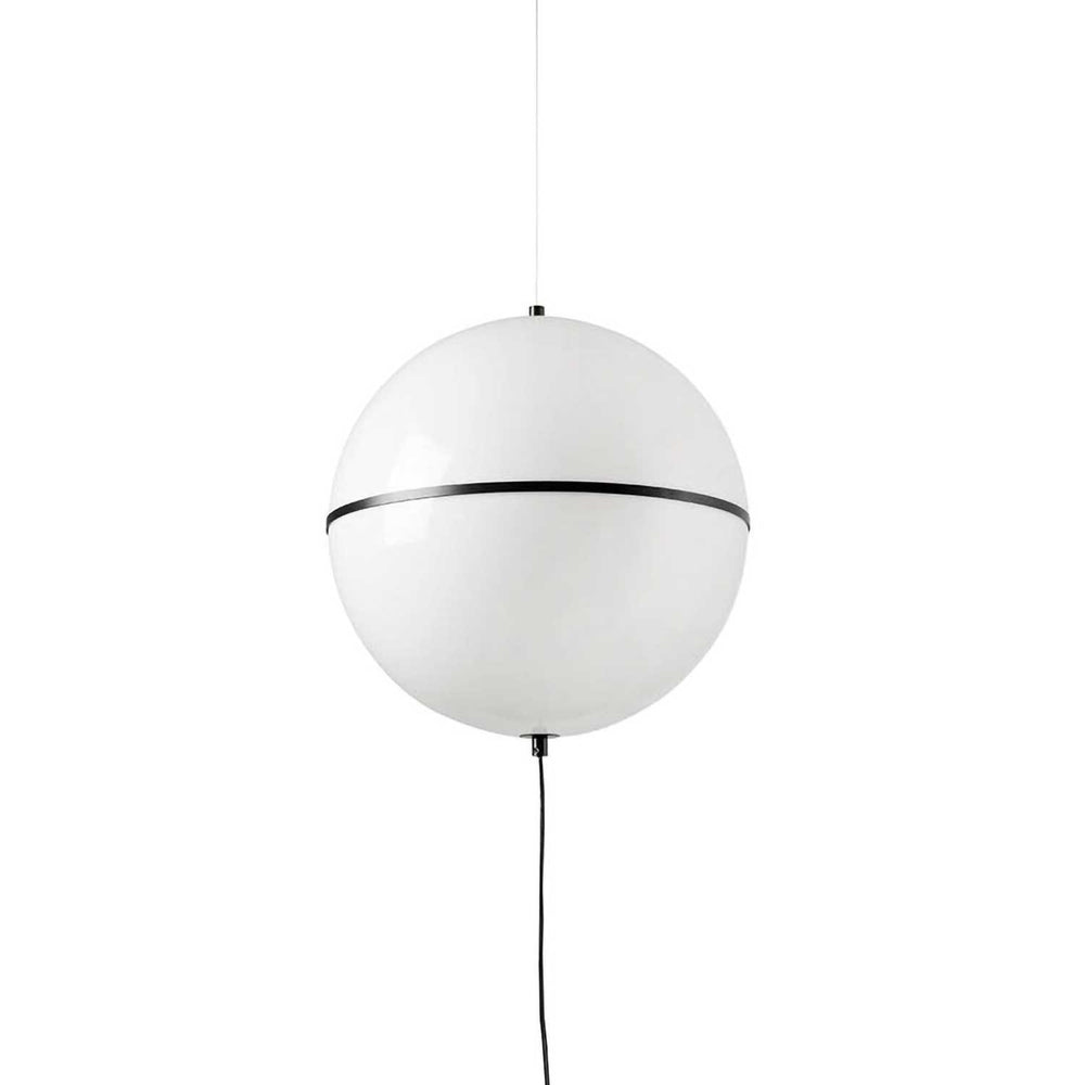 Faro Dome suspension boule blanche design avec interrupteur