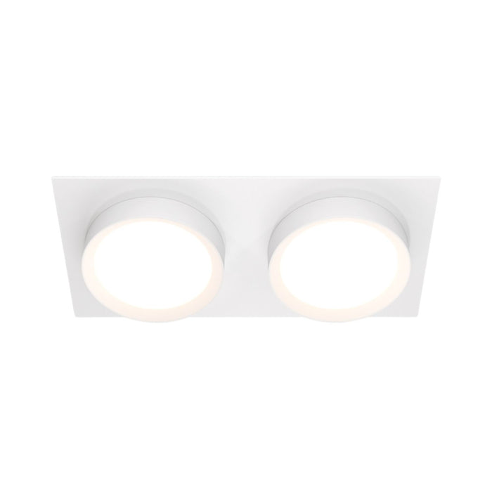 MAYTONI HOOP double spot rond semi-encastré design