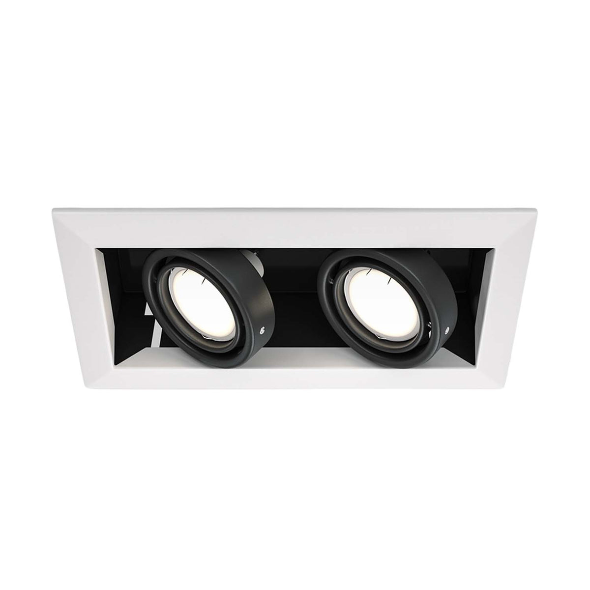 MAYTONI METAL MODERN double spot rectangulaire noir ou blanc