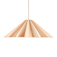 SCHNEID STUDIO STRATUS geometric pyramidal wooden chandelier