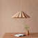 SCHNEID STUDIO STRATUS geometric pyramidal wooden chandelier