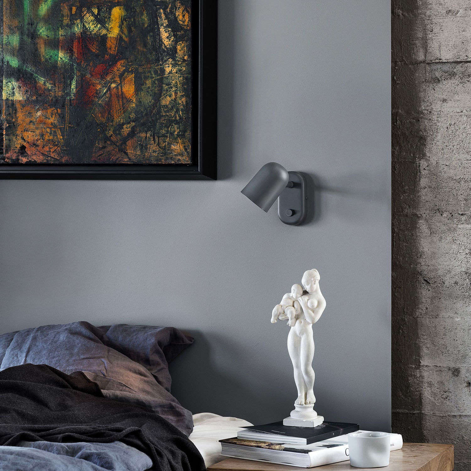 BUDDY Wall Designer wall lamp reading lamp for bedroom